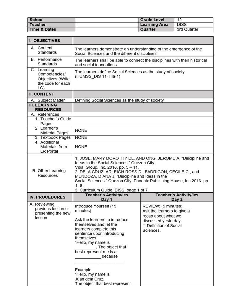 G12 Day1 | PDF | Learning | Science