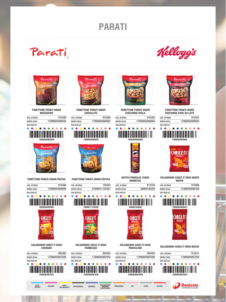 Catalogo Parati Kelloggs | PDF | Culinária ocidental | Lanche