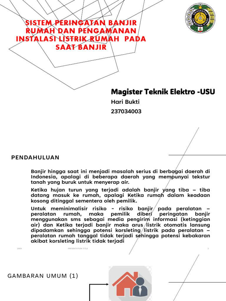 Hari Bukti - Tugas - Piranti Keras Terapan - Peringatan Banjir Awal Dan ...