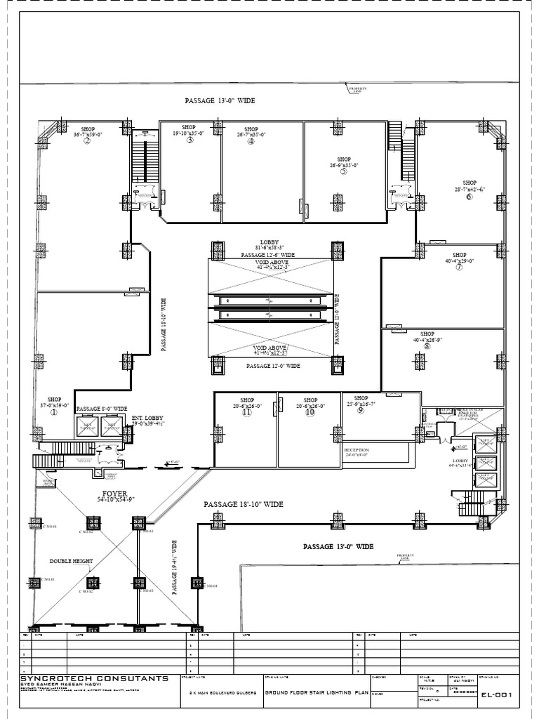 Ground Floor Stair Lighting Plan | PDF | Pedestrian Infrastructure ...