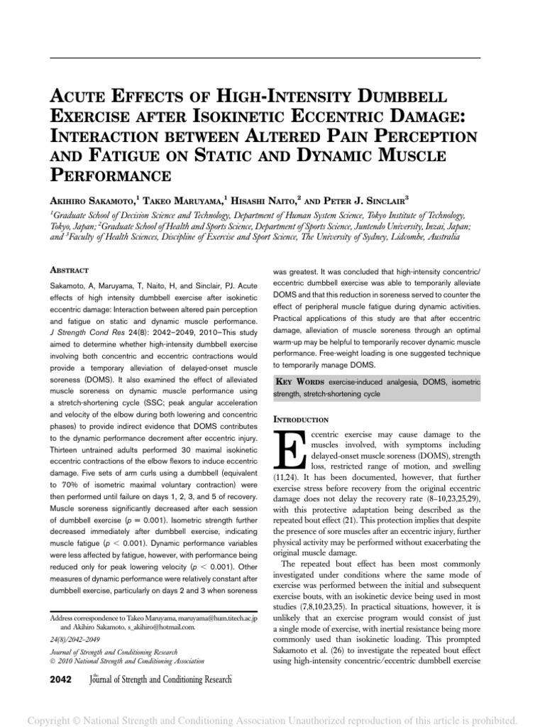 Sakamo 1 PDF Strength Training Muscle Contraction