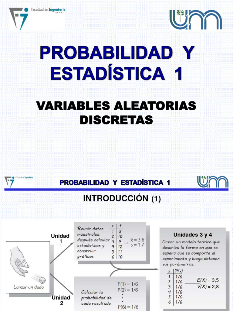Variable Aleatoria Discreta (Vad) | PDF | Teoría de probabilidad | Variable aleatoria