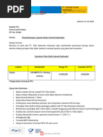 Penawaran Harga Internet Dedicated iForte | PDF