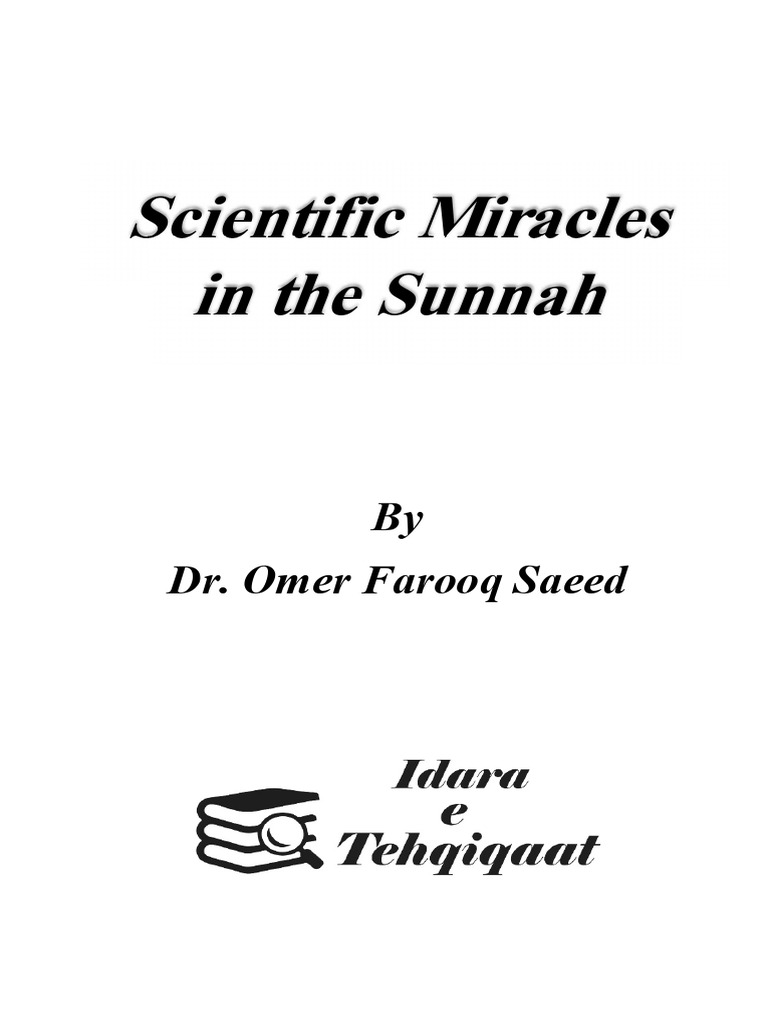 Scientific Miracles in The Sunnah-1 | Download Free PDF | Cholesterol ...