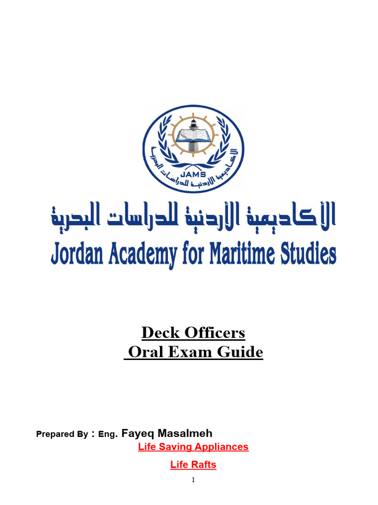 Deck Officers Oral Exam Guide PDF Firefighting Fires
