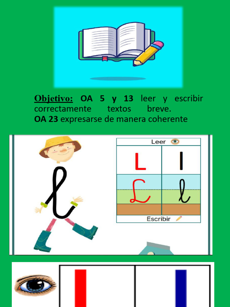 Lenguaje Letra L | PDF