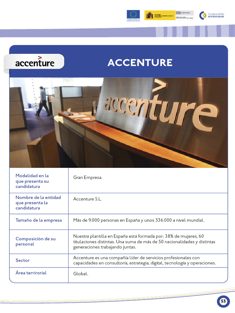 Gestión de la diversidad Accenture | PDF | Invalidez | LGBT