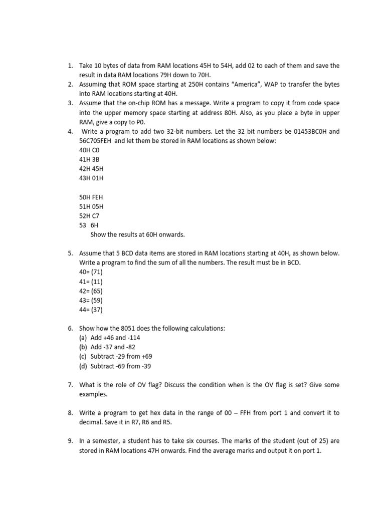 Unit 3 Assignment | Download Free PDF | Binary Coded Decimal | Encodings