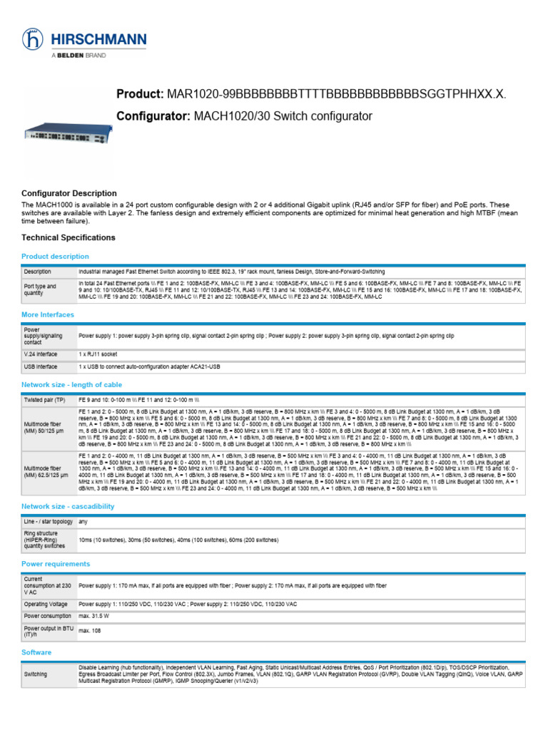 MAR1020-99BBBBBBBBTTTTBBBBBBBBBBBBSGGTPHHXXX Techdata | PDF | Network ...