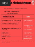Feuille Maladie Ascoma | PDF