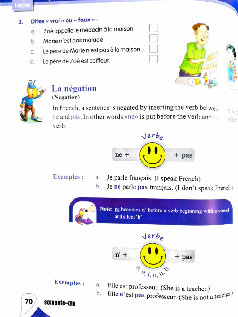 La Négation | PDF