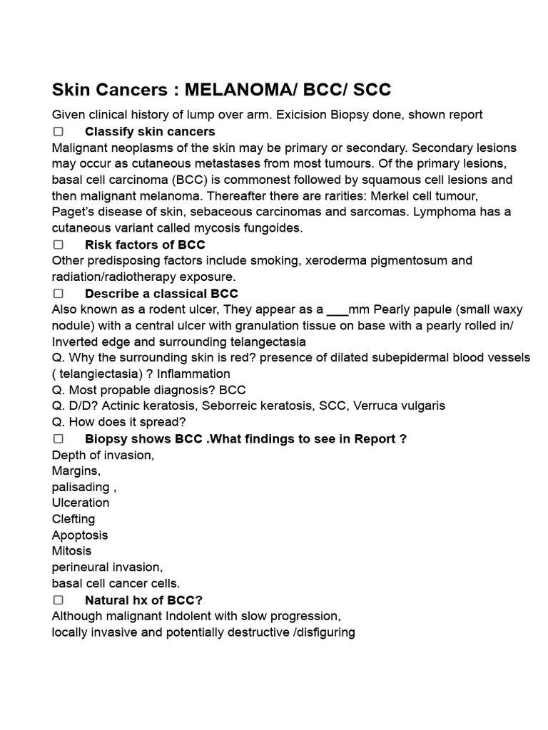 Pathology Pdf Melanoma Heart