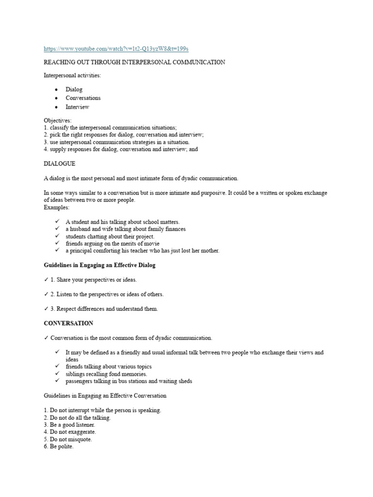 Lesson-4 2 2 | PDF | Communication | Conversation