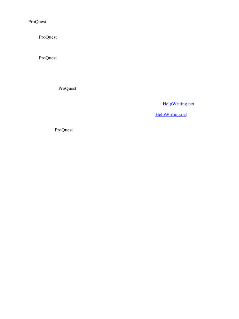 Proquest Digital Dissertations | PDF | Thesis