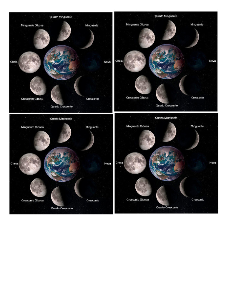 fases da lua | PDF