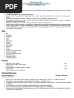 Wonsulting Resume Template (HR) - MAKE A | PDF | Recruitment | Résumé