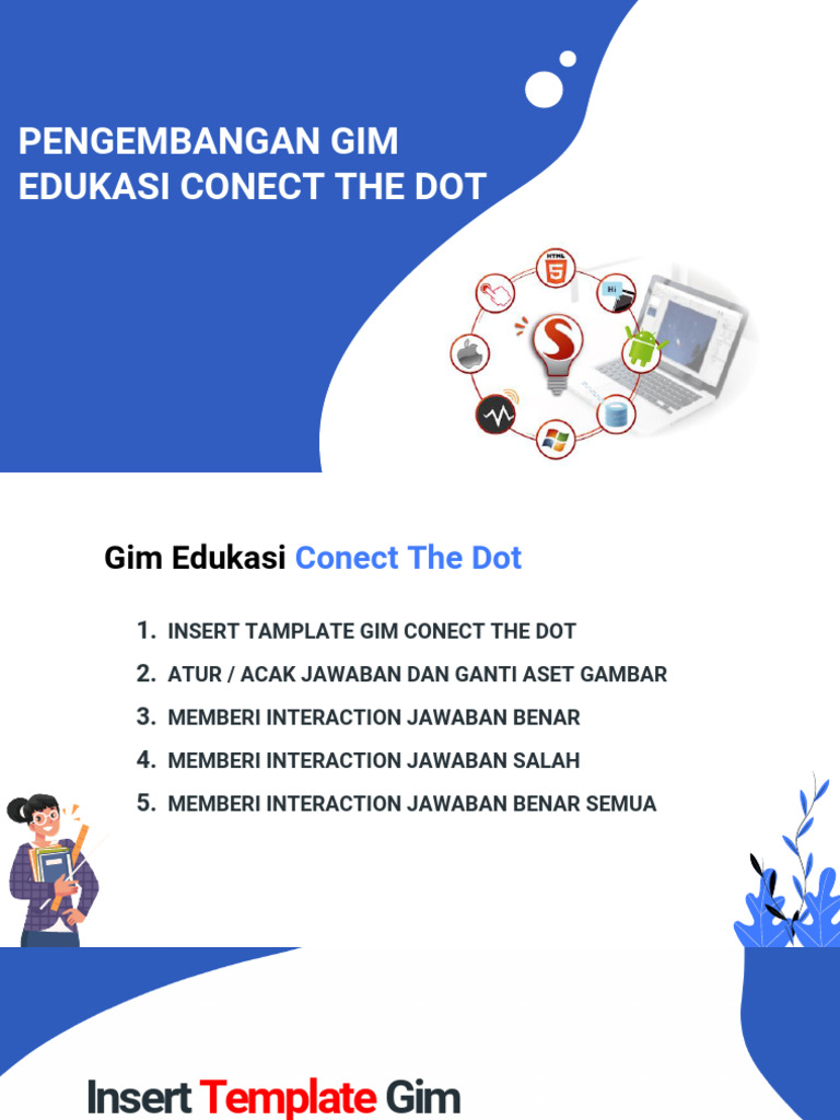 Materi Dasar Gim Edukasi CONECT THE DOT | PDF