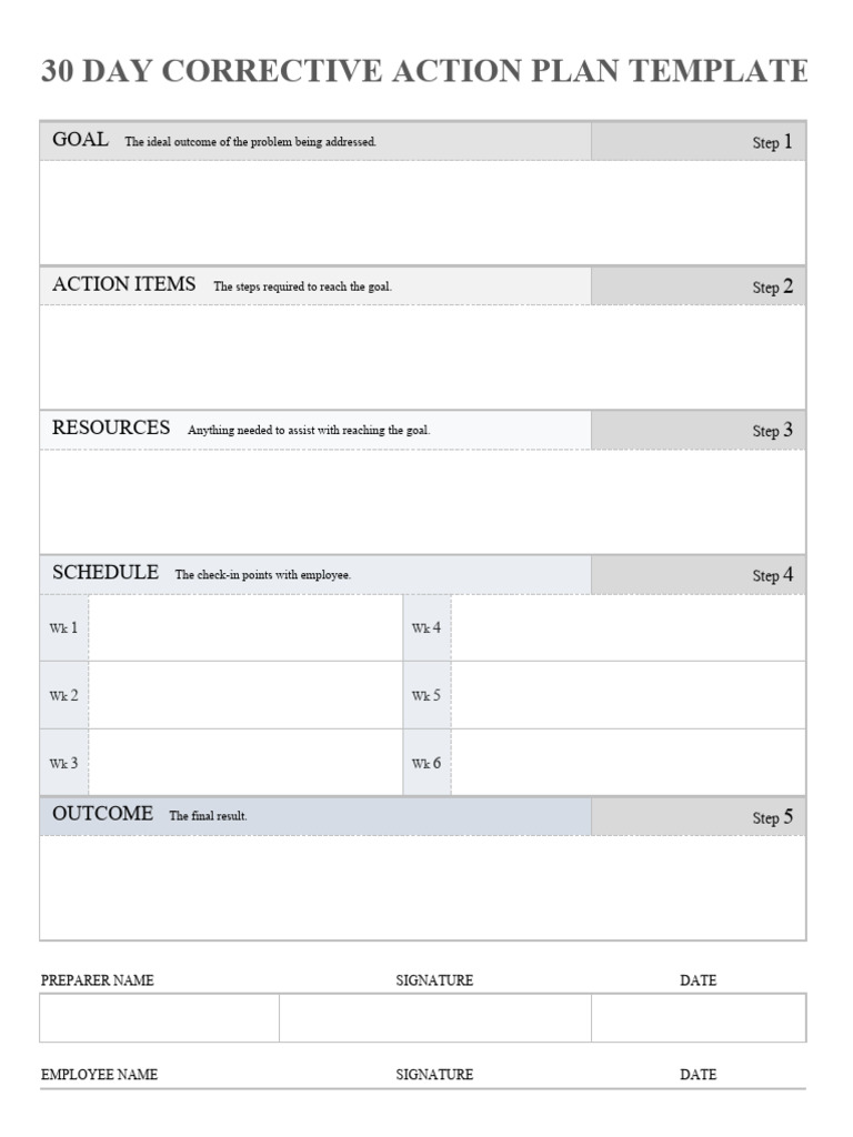 IC 30 Day Corrective Action Plan 11714 | PDF