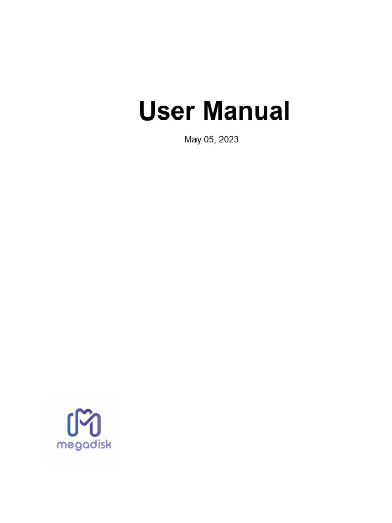 Megadisk File Sync User Manual | PDF | Computer File | Icon (Computing)
