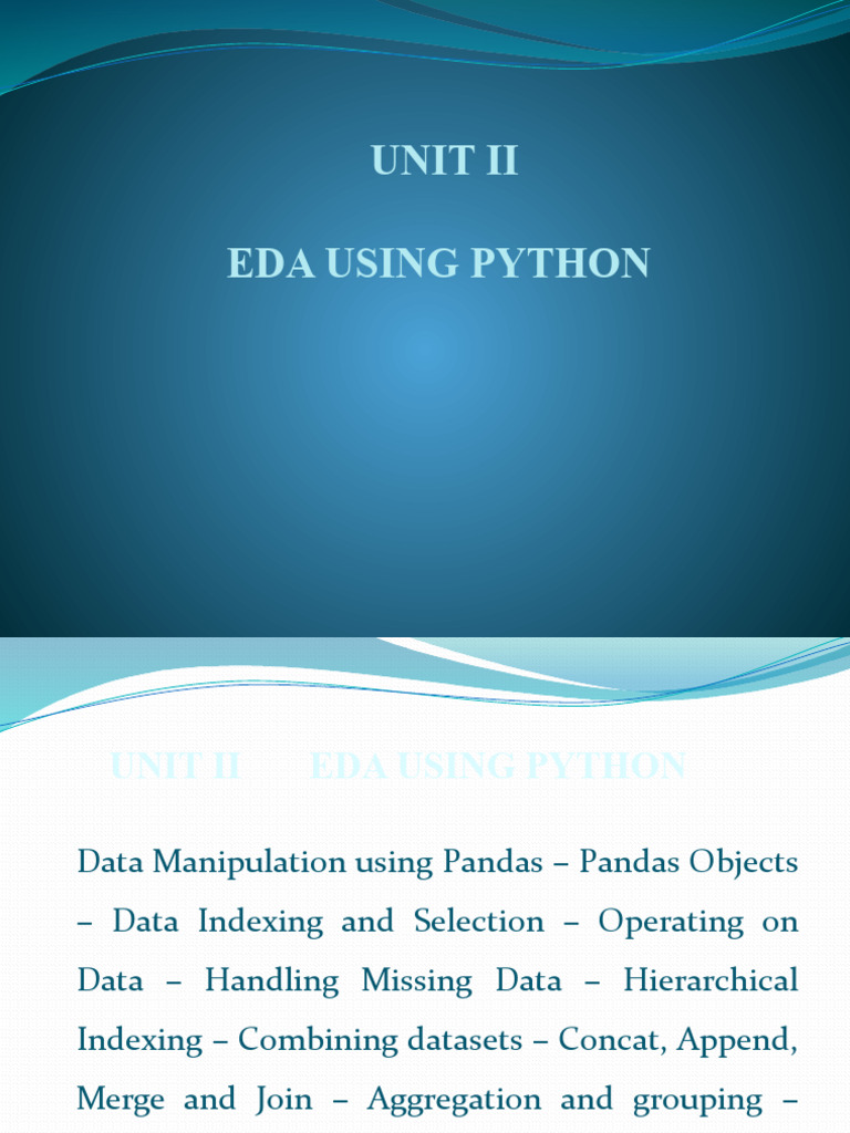 Eda Unit 2 | PDF | Computer Programming | Computing Eda Unit 2 | PDF | Computer Programming | Computing