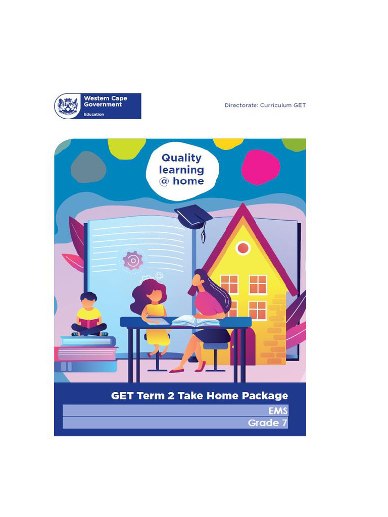 Grade 7 Economic Management Sciences Take Home Pack Term 2 | PDF ...