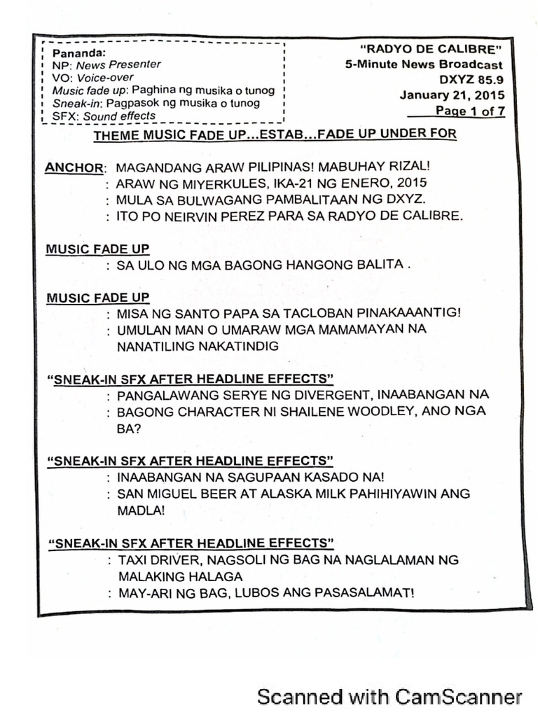 RADIO-BROAD-FILIPINO | PDF