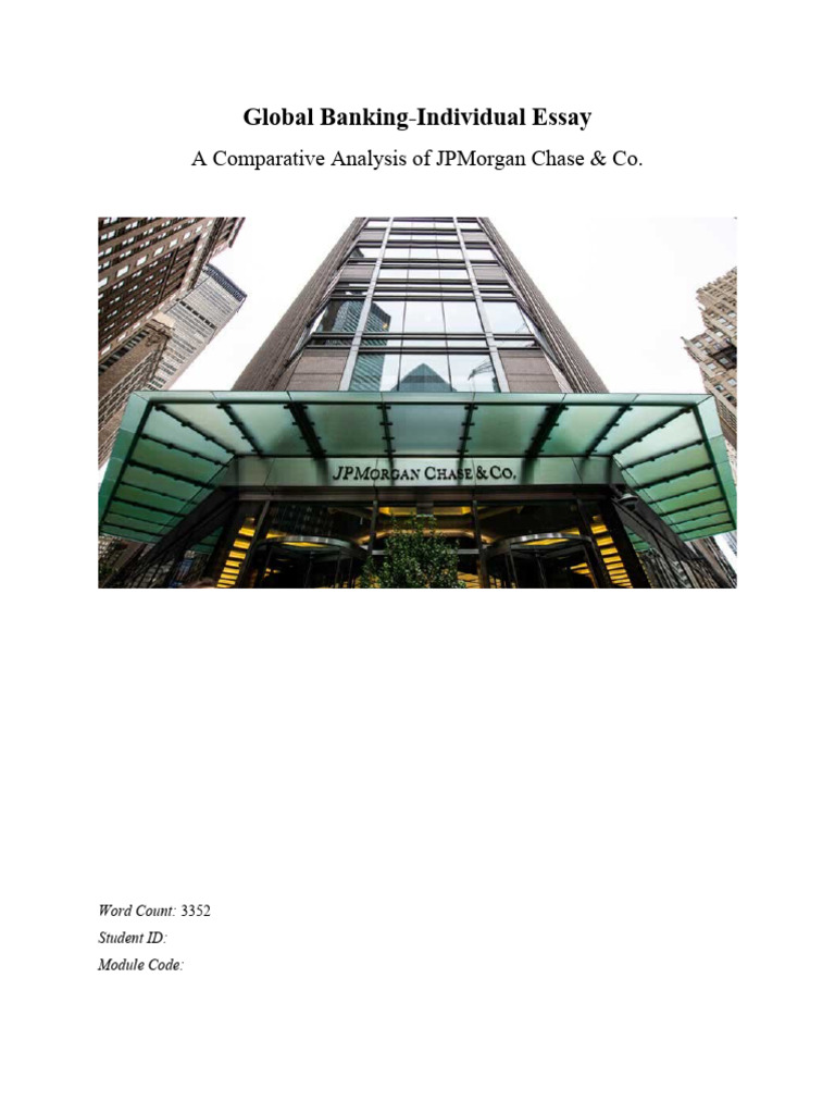 Global Banking-Individual Essay | PDF | Basel Iii | Market Liquidity