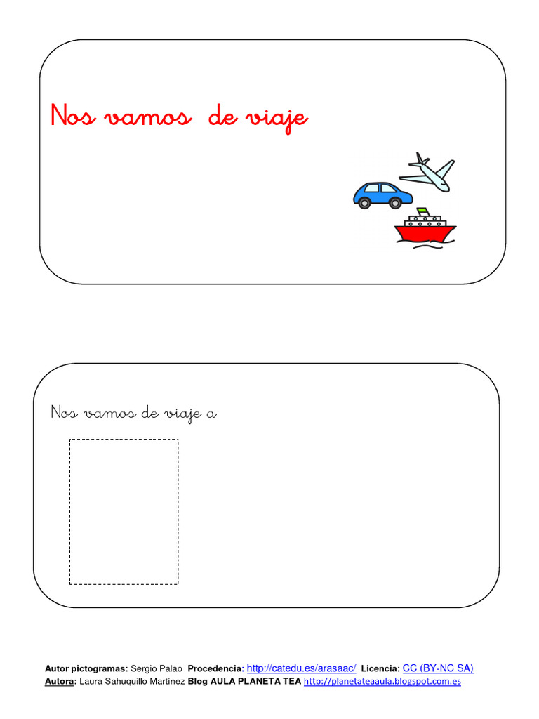 Nos Vamos de Viaje | PDF