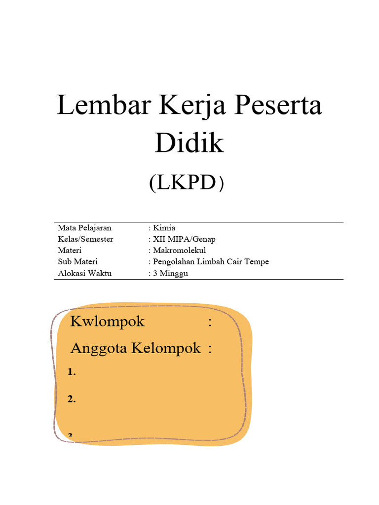 LKPD PBL | PDF