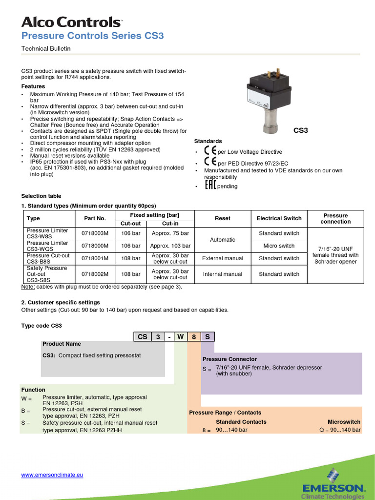 TB Alco CS3 | Download Free PDF | Switch | Electrical Connector