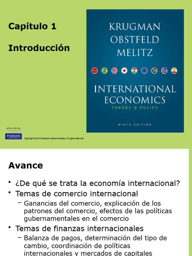 01 Introduccin M01 - Krugman | PDF | Tipo de cambio | Comercio