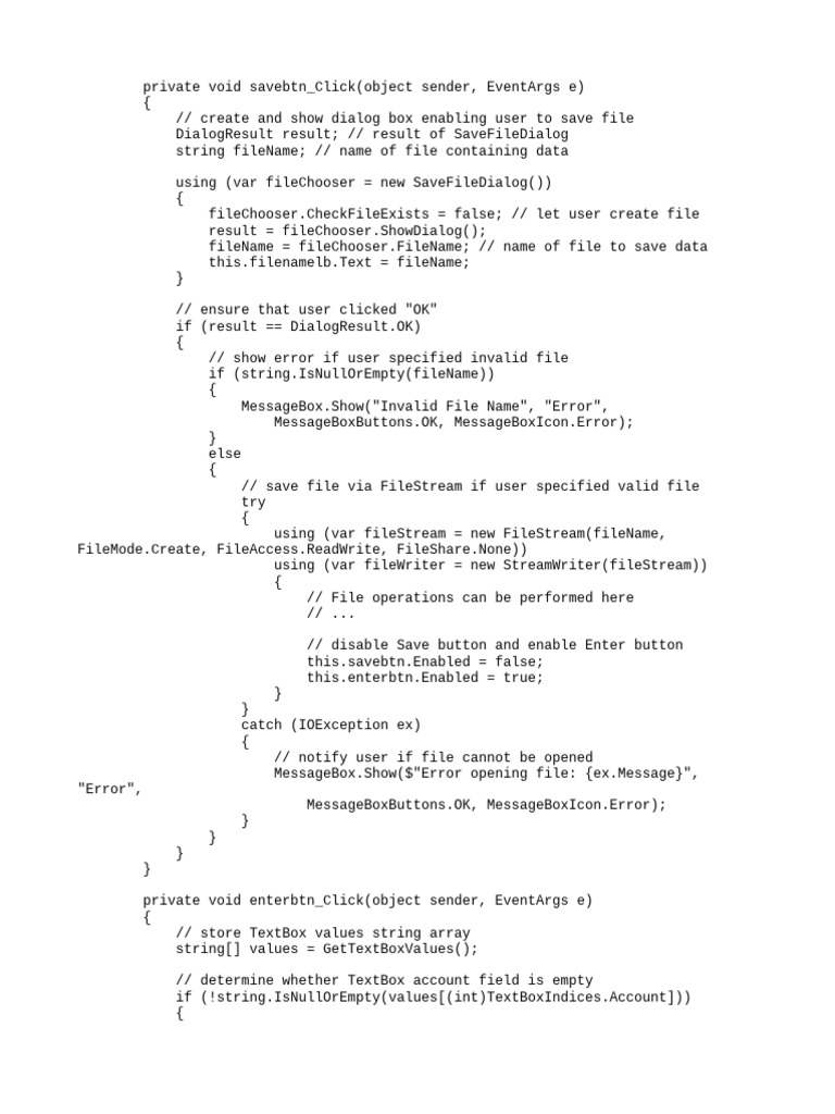 Saveandenter | Download Free PDF | String (Computer Science) | Filename