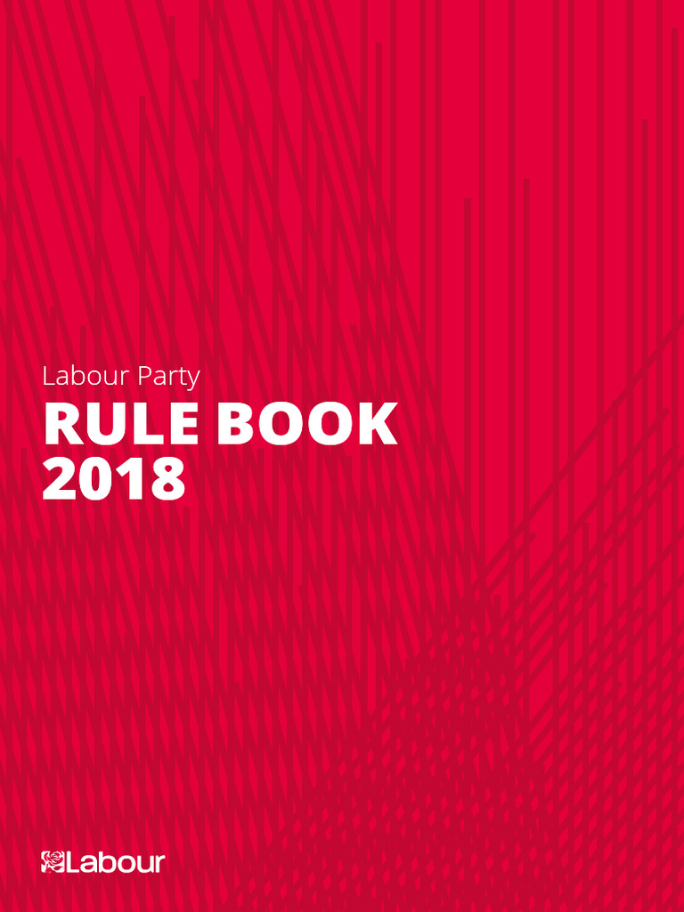 Labour Party Rule Book 2018 | PDF | Labour Party (Uk) | Insurance