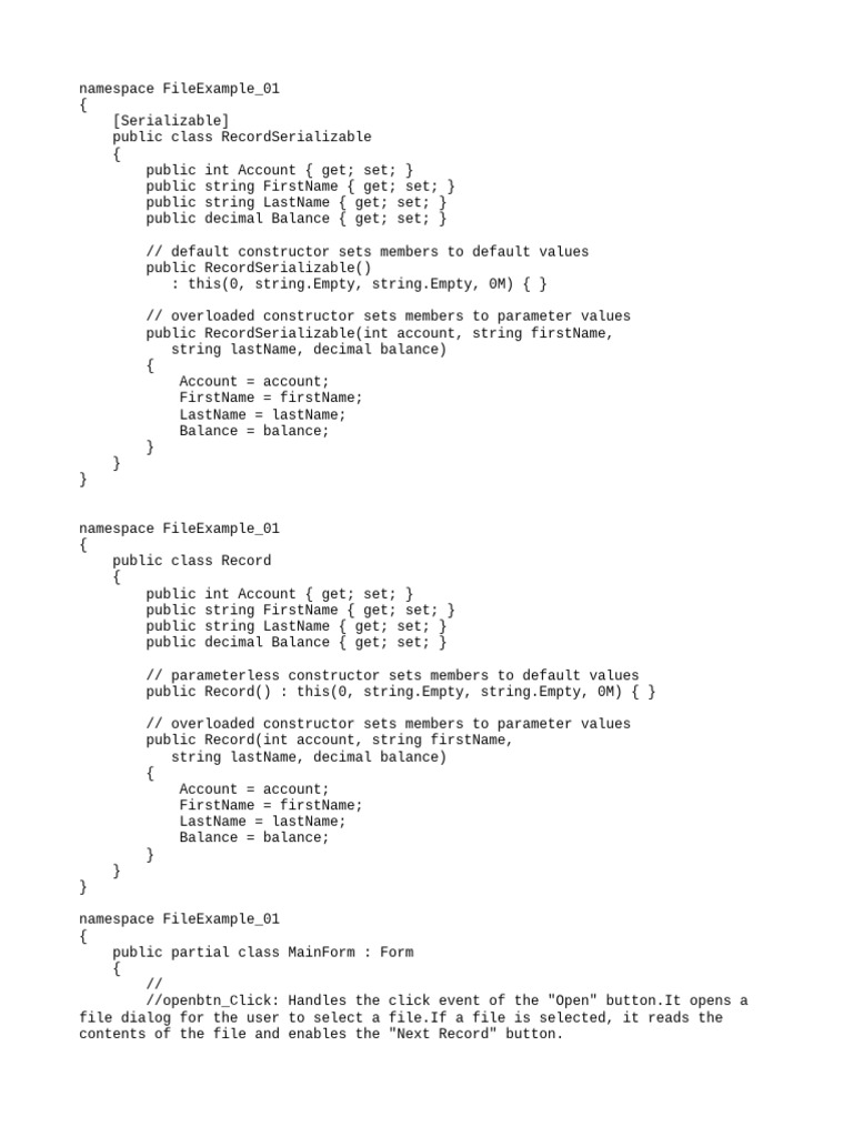Filesbalance Pdf Computer File Computer Programming