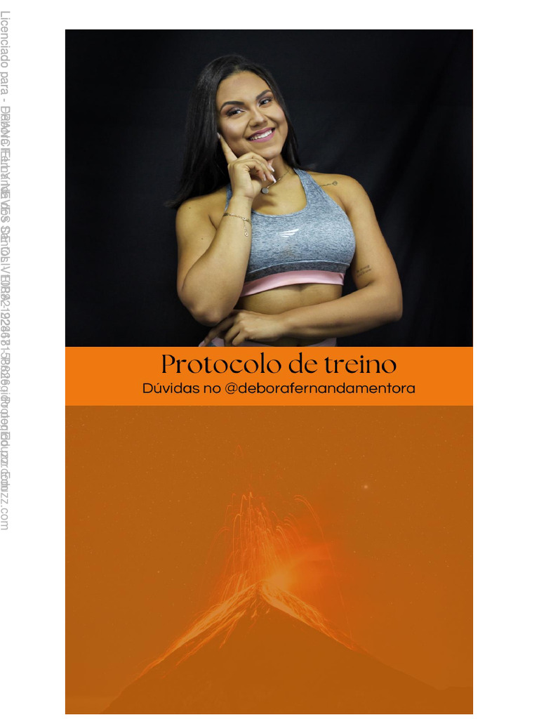 01 Treino Academia Iniciante | PDF | Pé