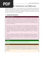 YDSE Interference Formulas Overview | PDF | Euclidean Geometry