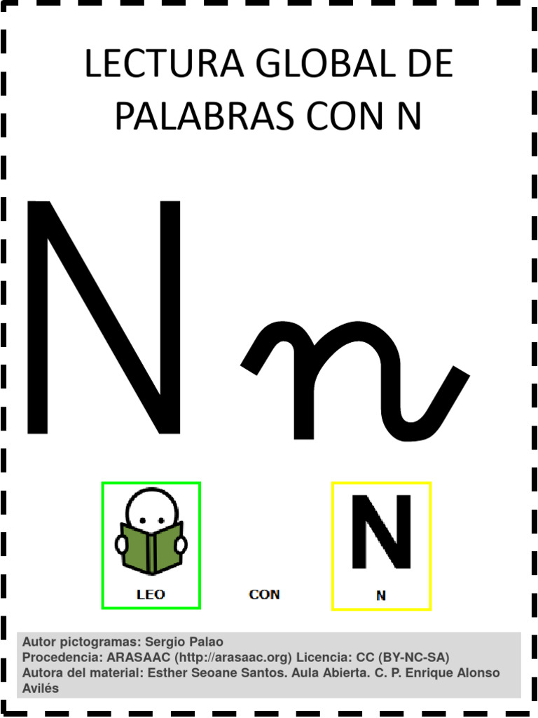Lectura Ecléctica Consonante N | PDF
