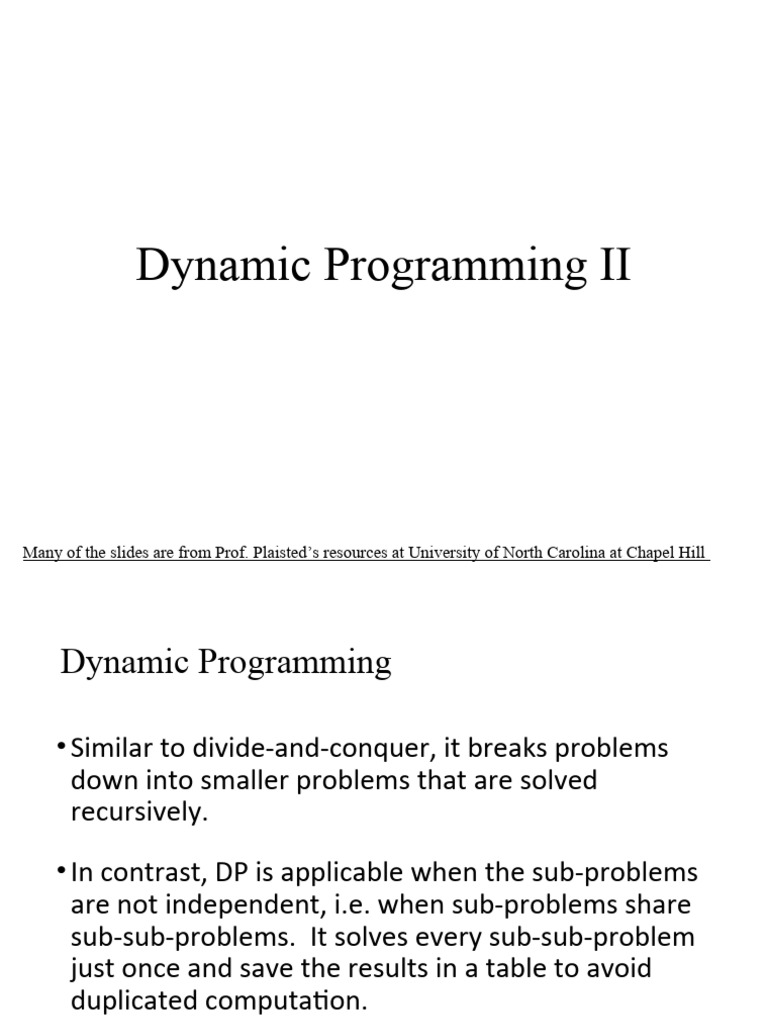 To Print - Dynprog2 | PDF | Dynamic Programming | Matrix (Mathematics)