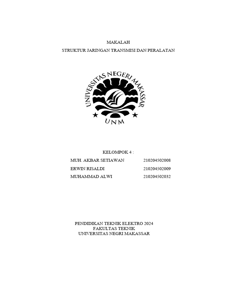 Makalah Tugas 2 Klp 4 Transmission Line Structures and Equipment | PDF Makalah Tugas 2 Klp 4 Transmission Line Structures and Equipment | PDF