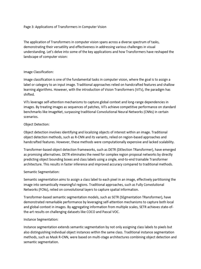 Computer Vision | PDF | Image Segmentation | Computer Vision