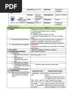 DLP - Q1 Lesson 6 Pagkasunod-Sunog NG Pangyayari | PDF