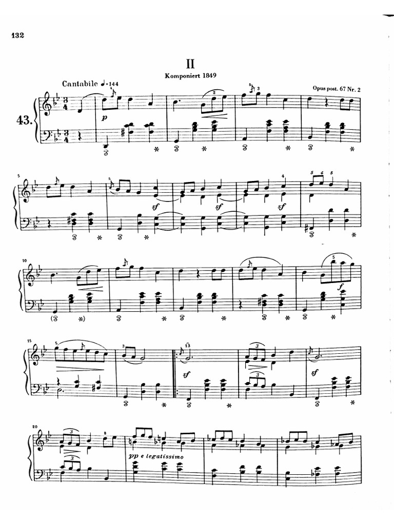 Chopin - Mazurka Op. Post. 67 NR 2 | PDF