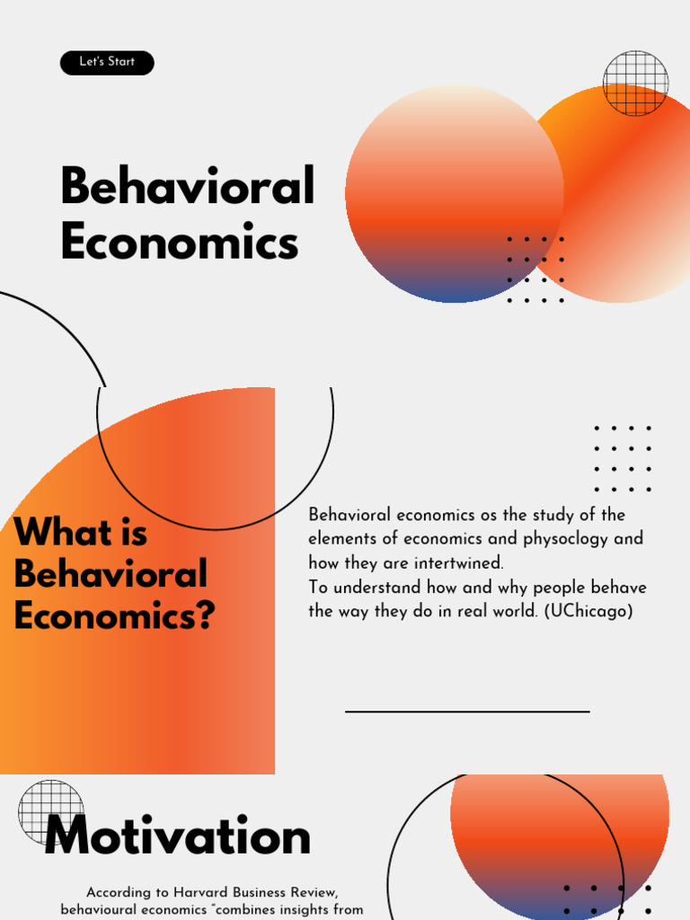 Understanding Behavioral Economics | PDF