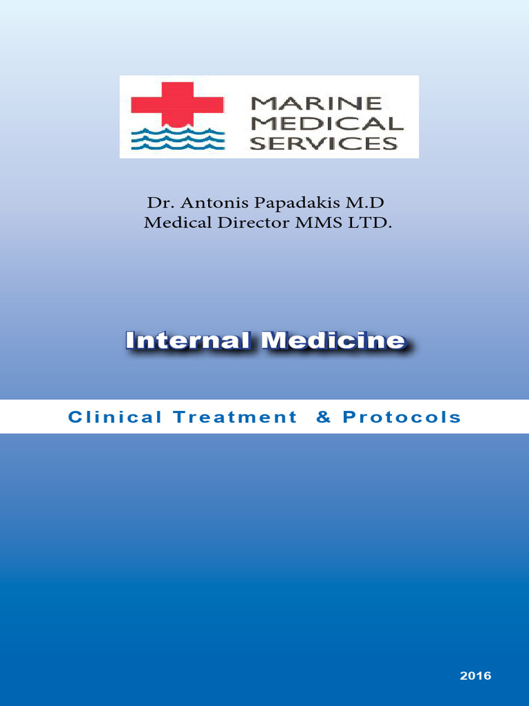 MMS Internal Medicine Treatment & Protocols | PDF | Cardiopulmonary ...