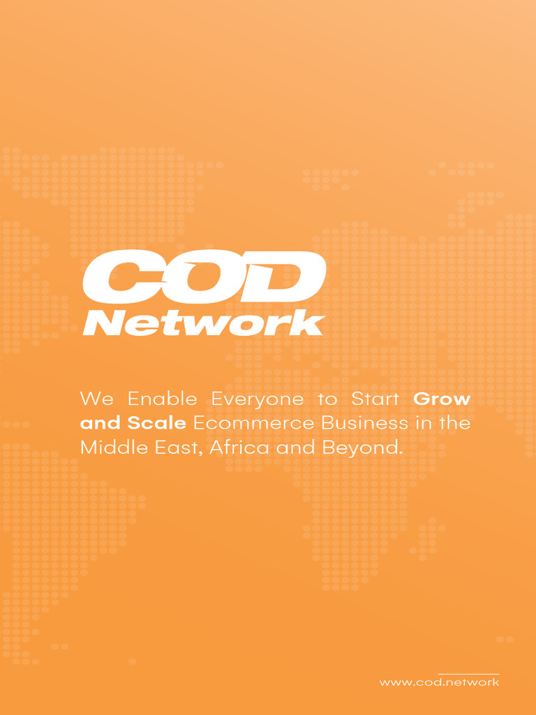 COD Network E-commerce Services Overview | PDF | E Commerce | Marketing