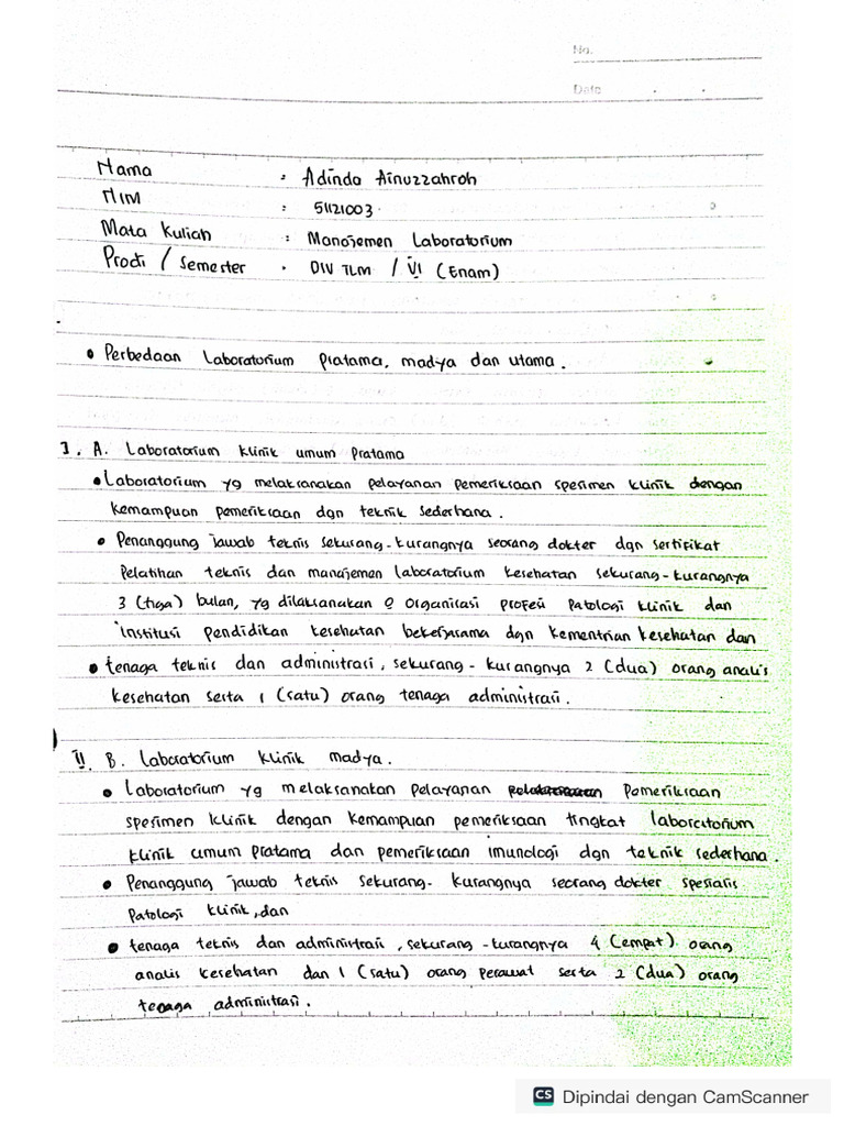 Resume Adinda Ainuzzahroh 51121003 | PDF