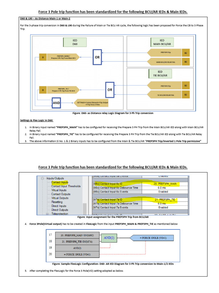 Auto Reclose - 3 PH Trip - D60 & L90 | PDF | Computers