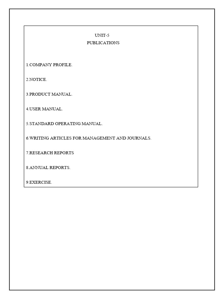 Unit - 5 | PDF | Information | Target Audience