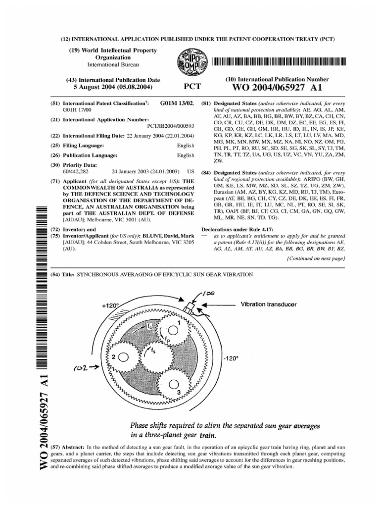 Train Epicycloidal | PDF