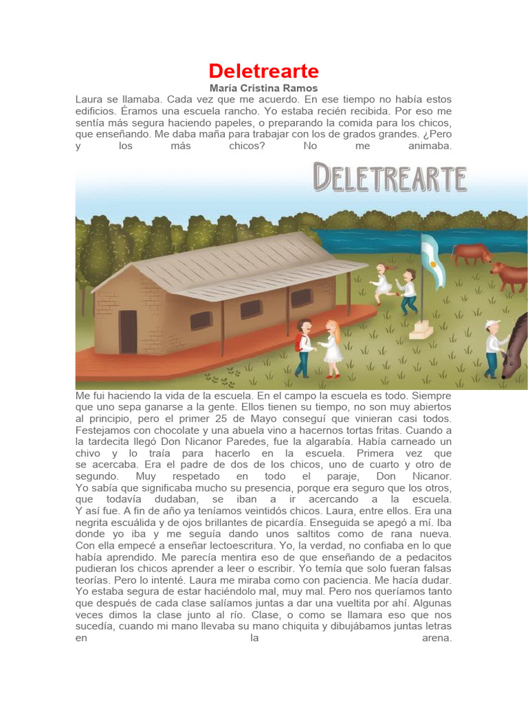 Deletrearte: La Magia de Enseñar | PDF | Narración | Cuentos